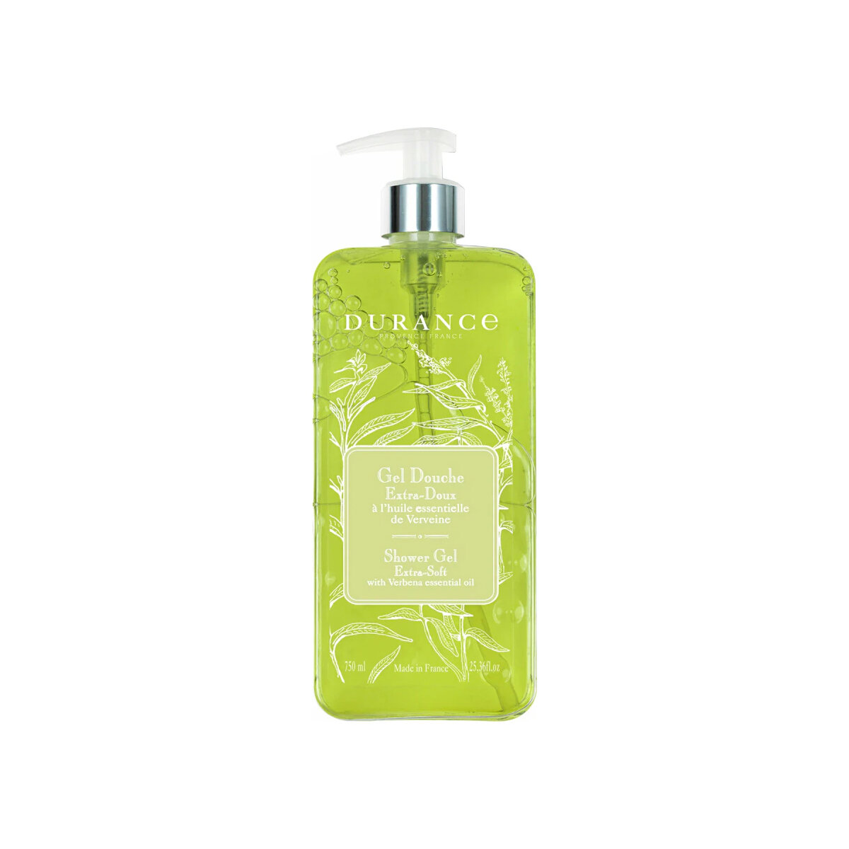 Гель для душа Durance Gel Douche Extra-Doux, 750мл (вербена)