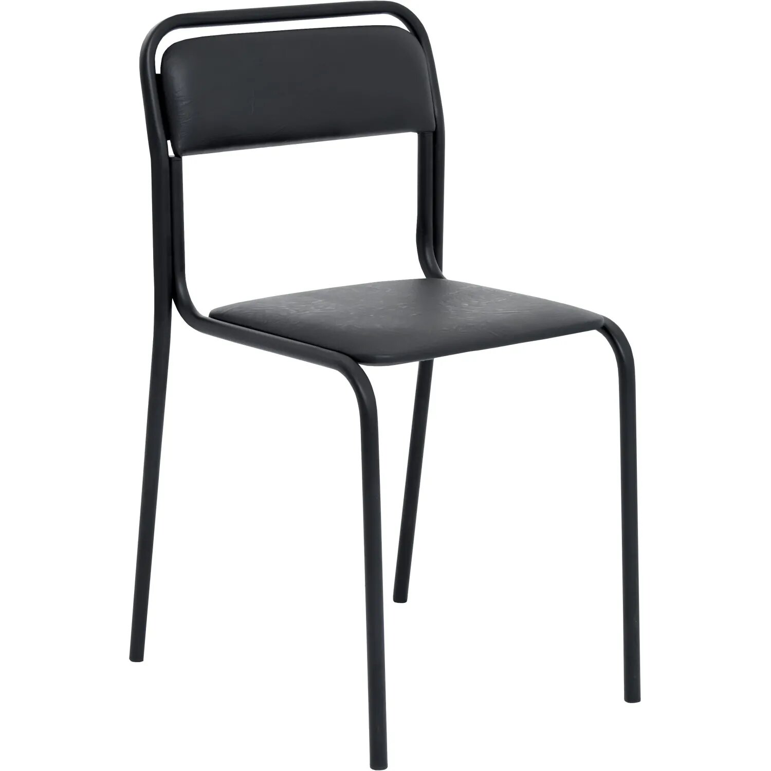 Стул UD_СМ7/7-02 Юнит каркас черный, к/з K01 черный