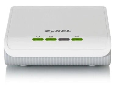 Адаптер Powerline Zyxel PLA-400 EE с портом Ethernet