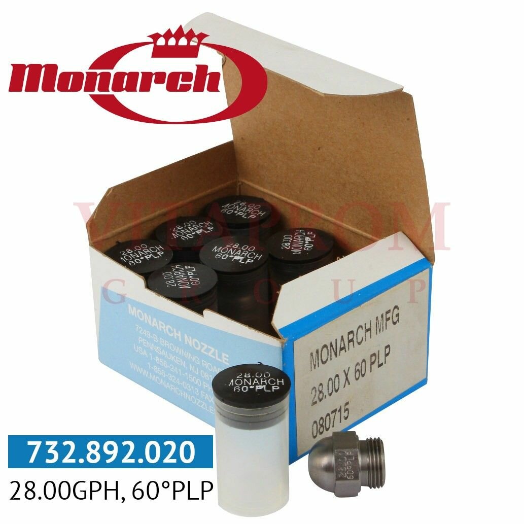 Форсунка Monarch 28.00GPH, 60PLP — фото 1