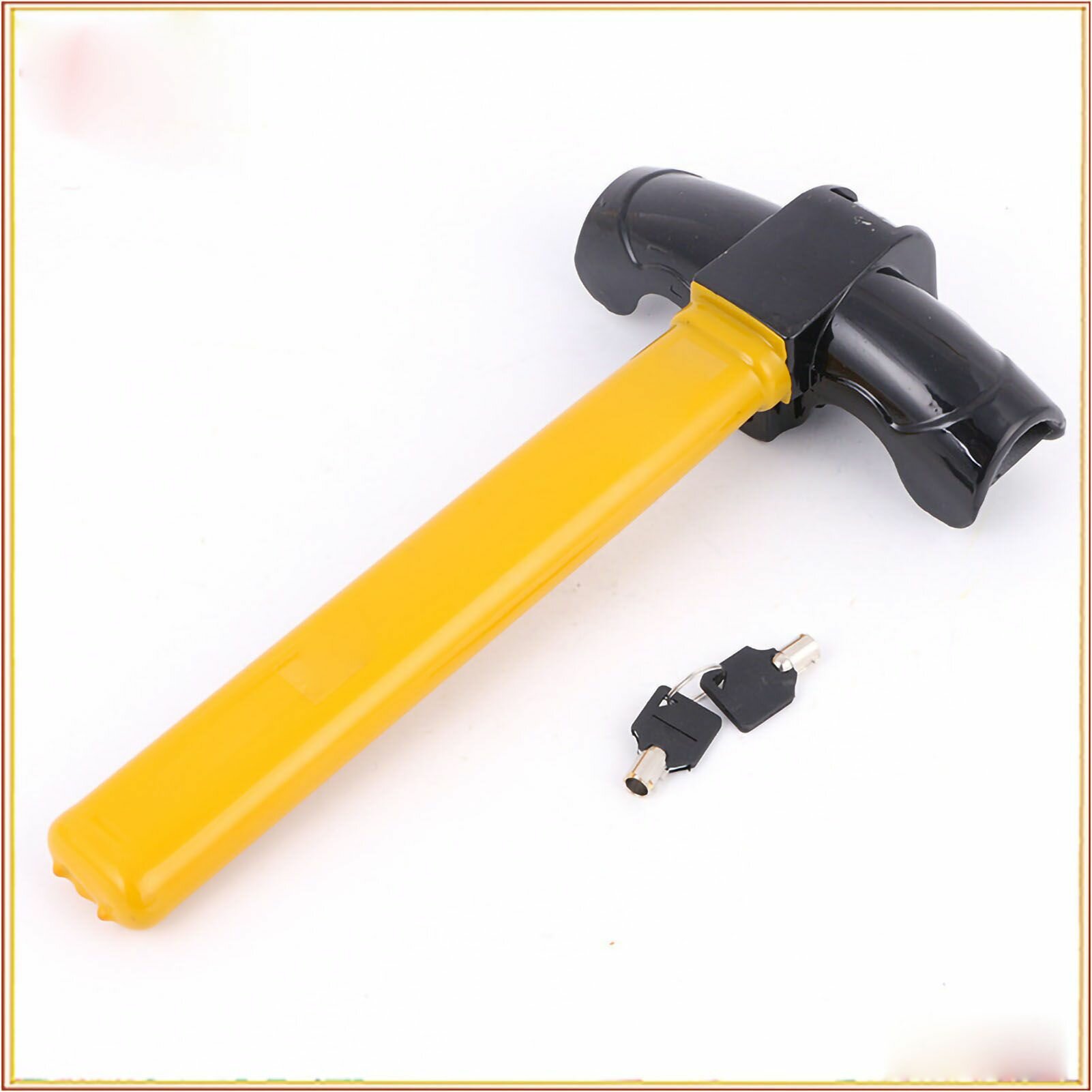 Сигнализация для руля, противоугонный стальной блокиратор с Т-образной формой, надежная защита от кражи