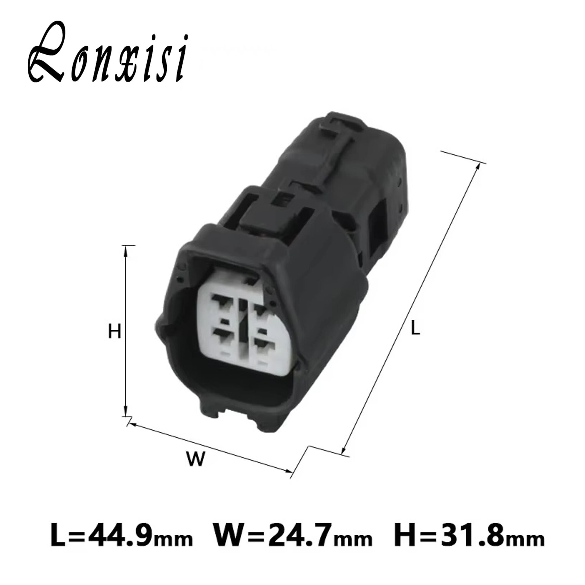 1/5/10/20 комплектов 4-контактный 6188-0472 6188-0472 автомобильный TS задняя педаль датчик кислорода разъем «папа-мама» для Toyota Suzuki 1 set 4p female