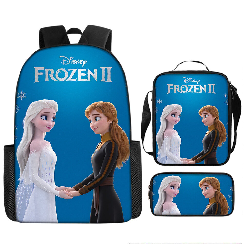 Школьная сумка для детей, детский сад, женский лед и снег, принцесса Эльзы, компьютерная сумка, водоотталкивающий костюм большой вместимости, новая сумка через границу
