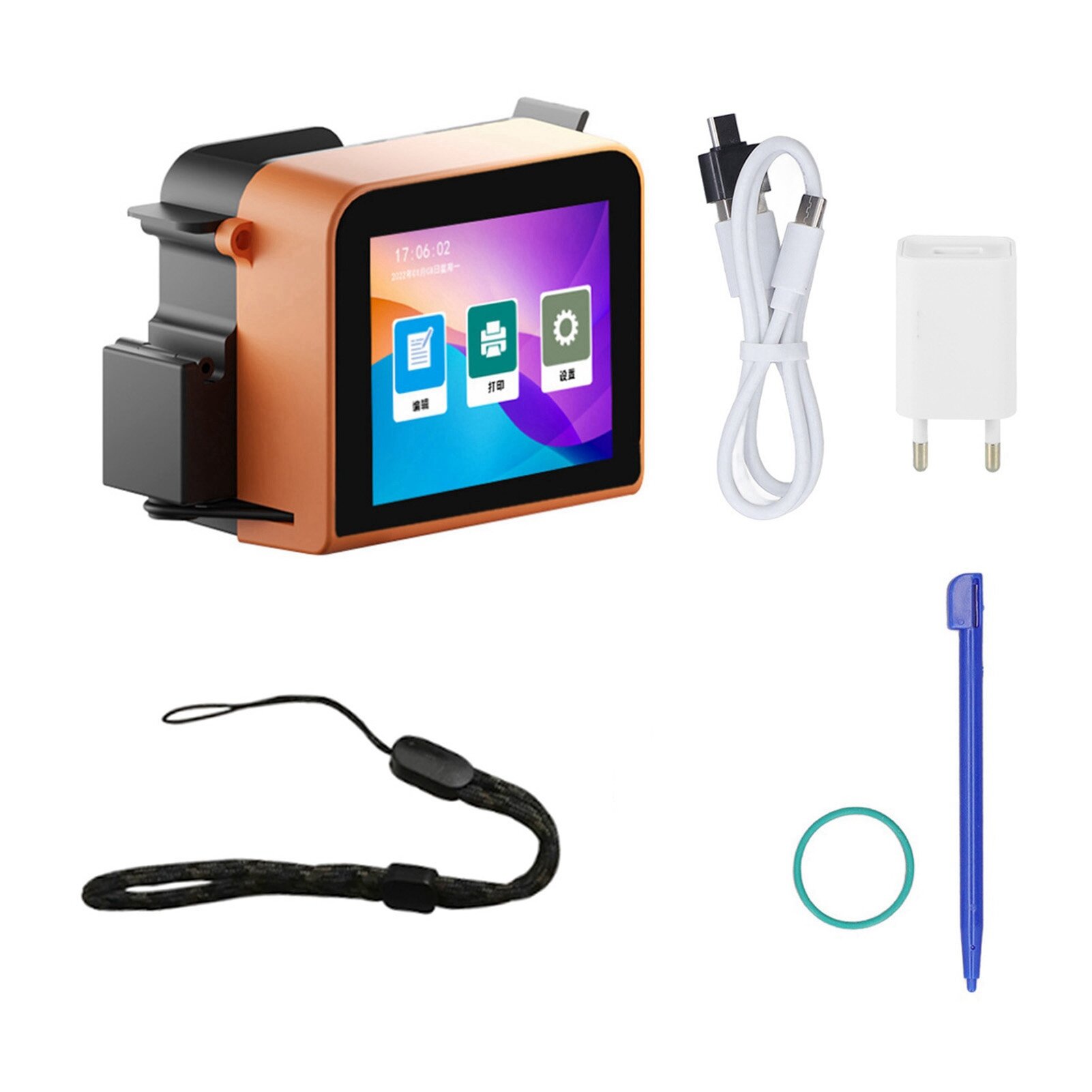 Руковолочный струйный принтер