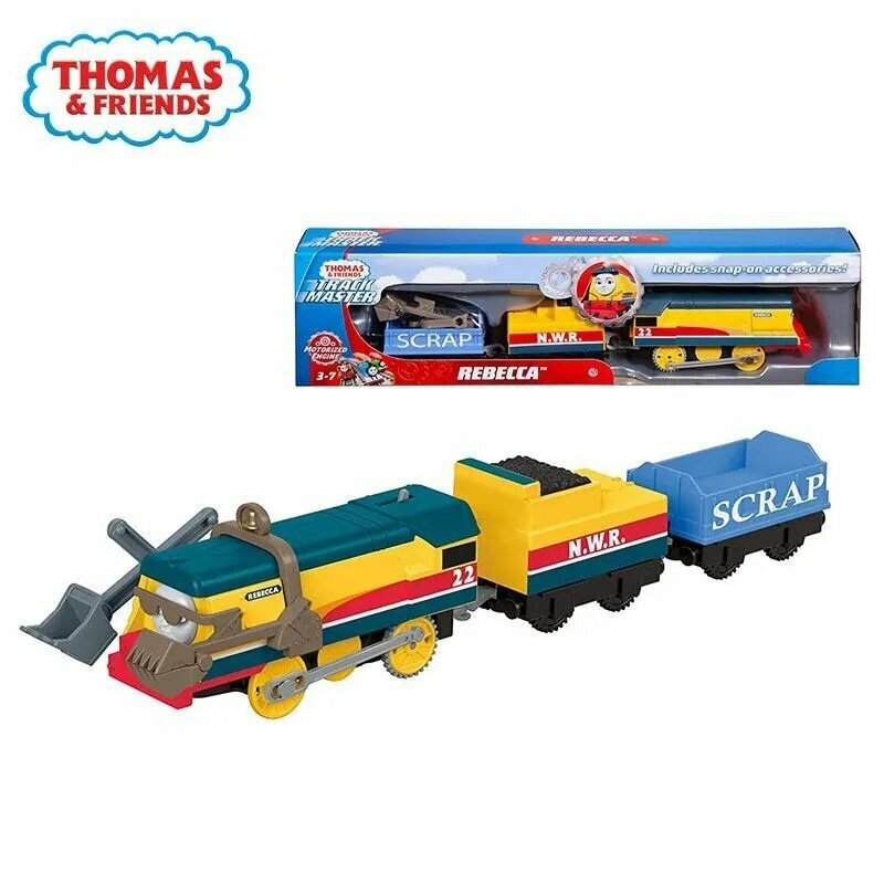 Паровозик Thomas & Friends Железная дорога Rebecca моторизированный FXX57