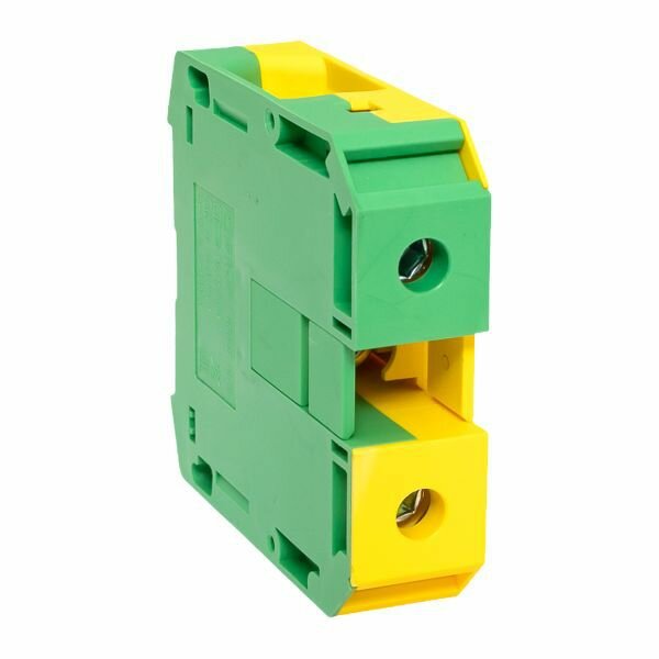 Колодка клеммная винтовая 70 UT земля, EKF SCR-UT-70-PE (1 шт.)