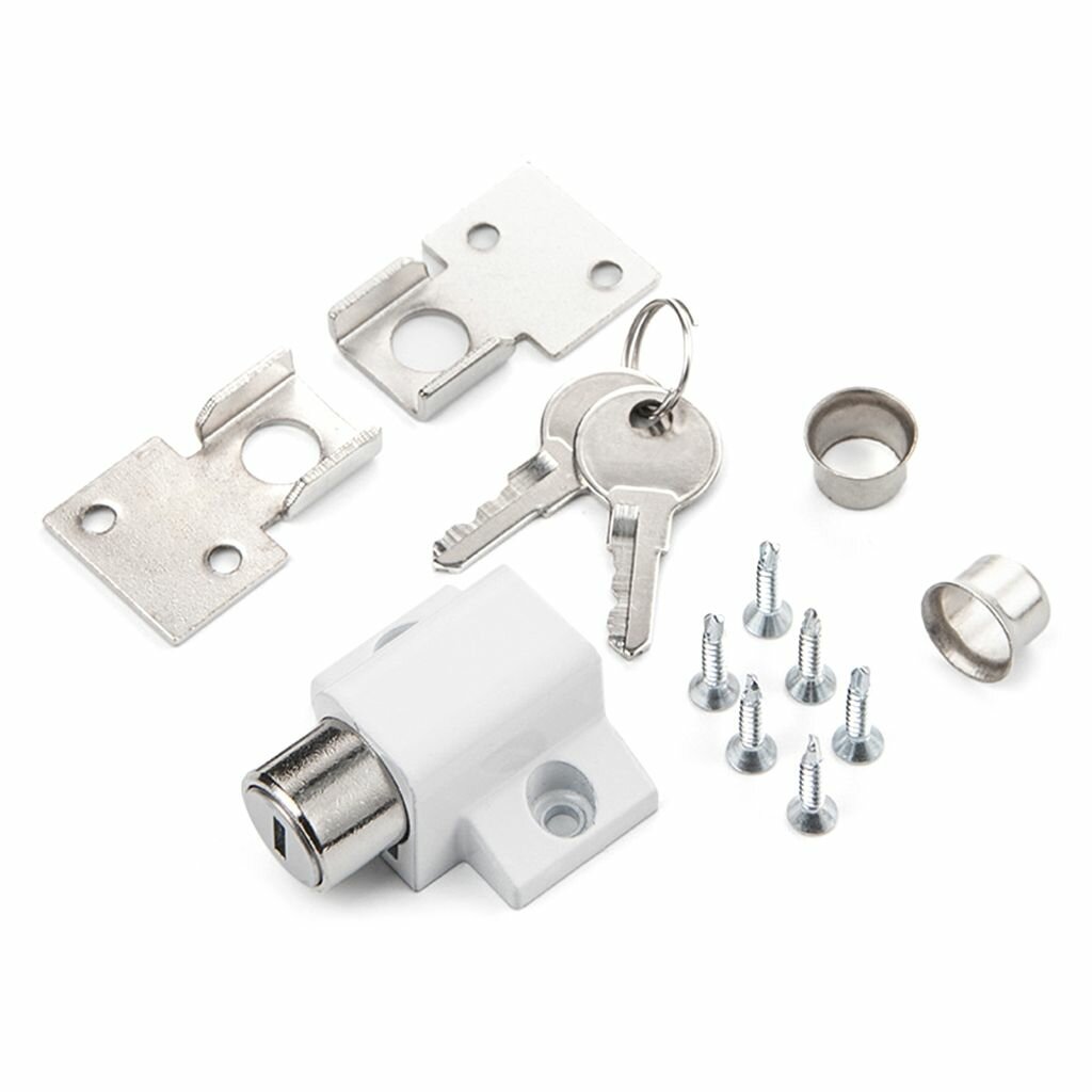 Регулируемые металлические замки для раздвижных окон с ключами, набор замков безопасности дома