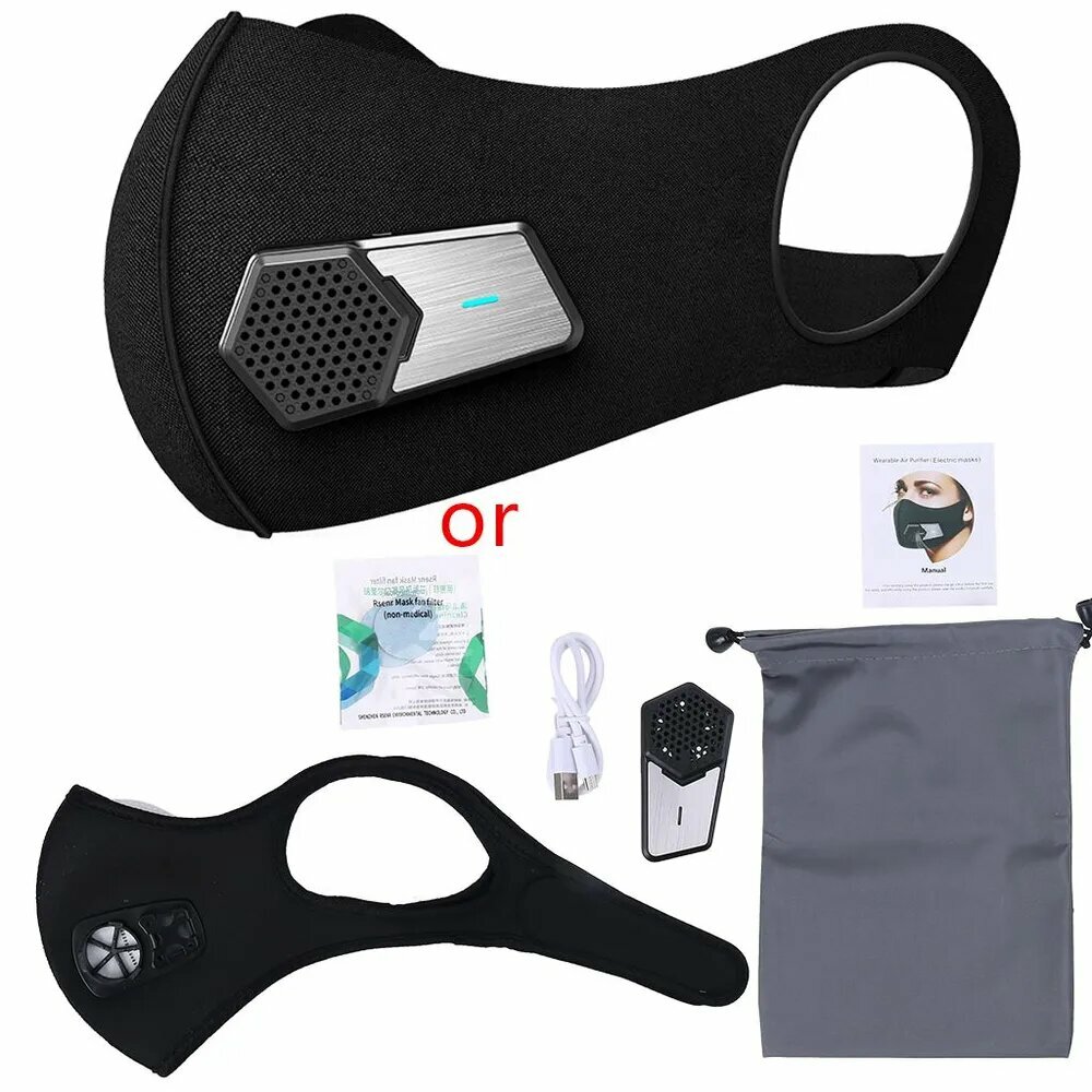Умная электронная маска-респиратор PM2.5