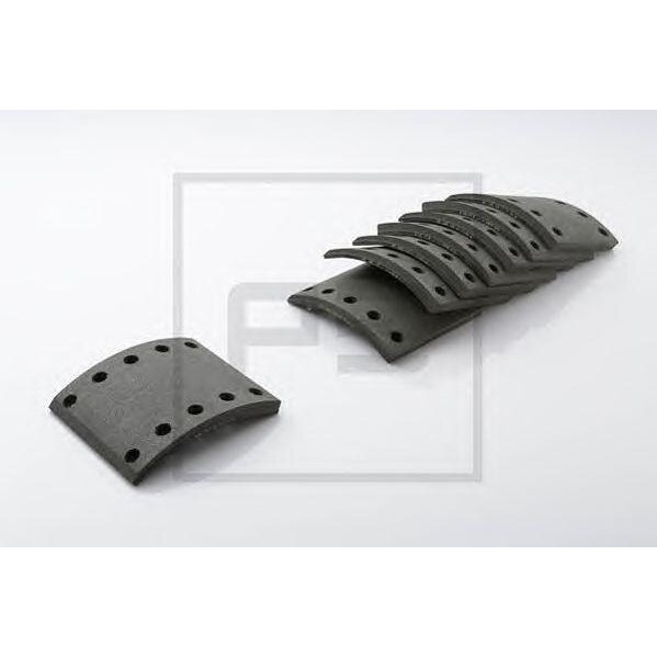 Комплект тормозных башмаков, барабанные тормоза, PE 086.136-00A (1 шт.)