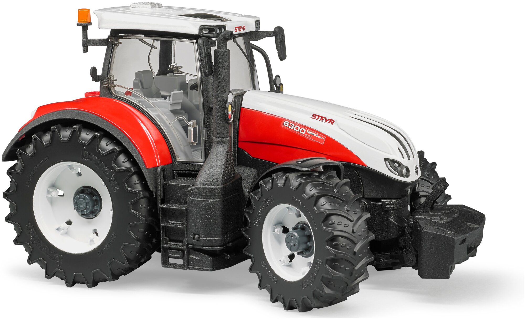 Игрушечный трактор Bruder TRACTOR STEYR 6300 TERRUS CVT, красный — фото 1