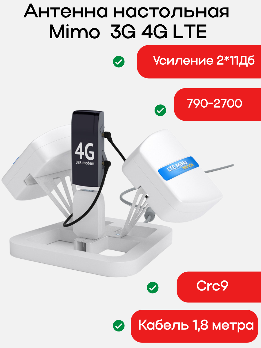 Lte Mimo Indoor CRC9 Ку 9-11дБ