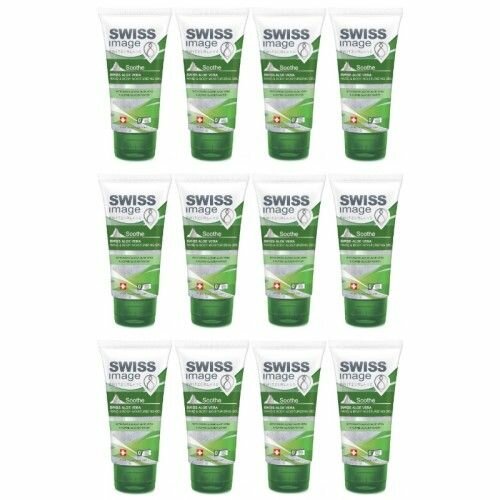 Swiss Image Гель алоэ вера для рук и тела, Алоэ Вера, 75 мл, 12шт