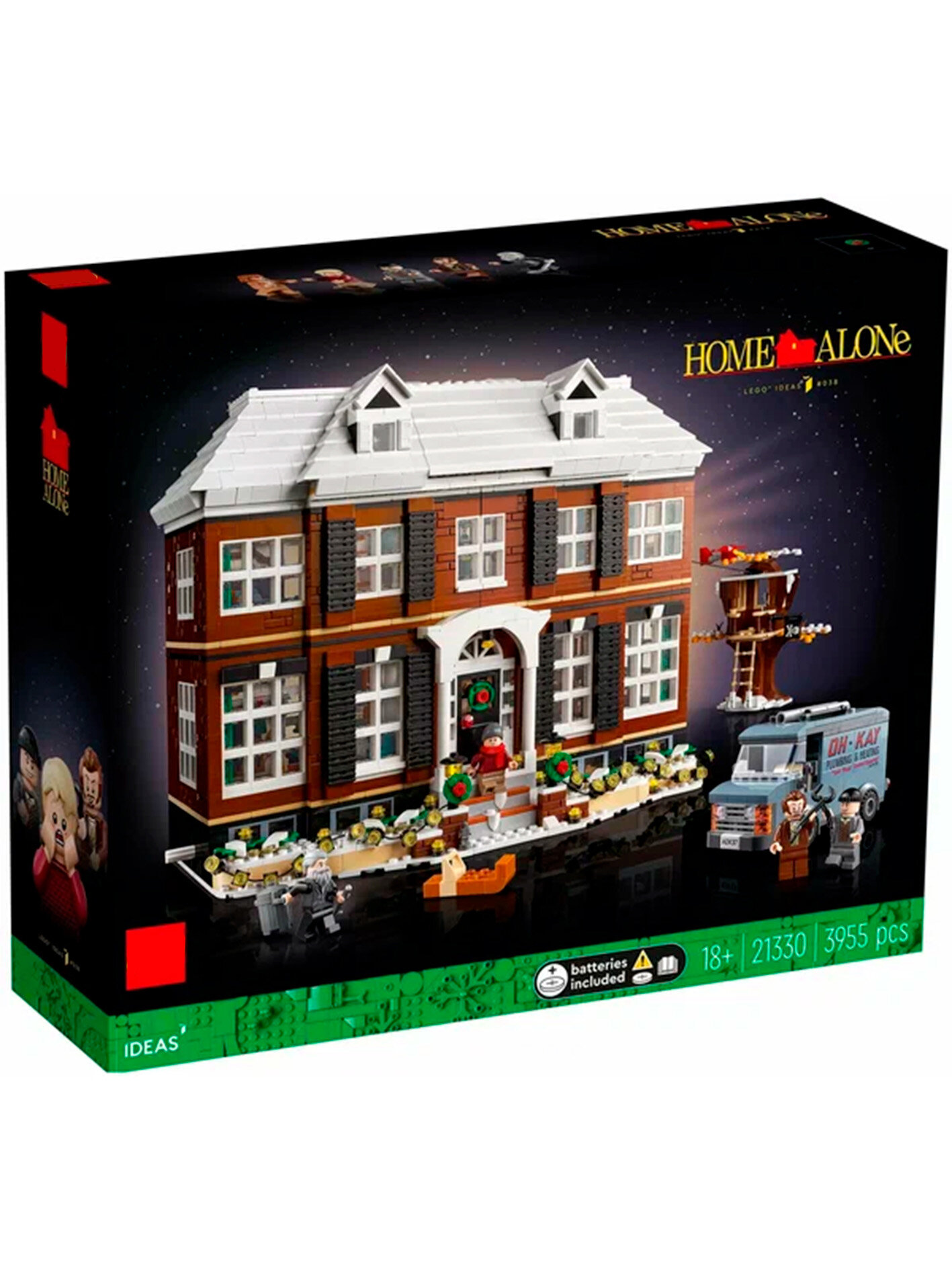 Конструктор LEGO Ideas 21330 Конструктор Home Alone - Один дома