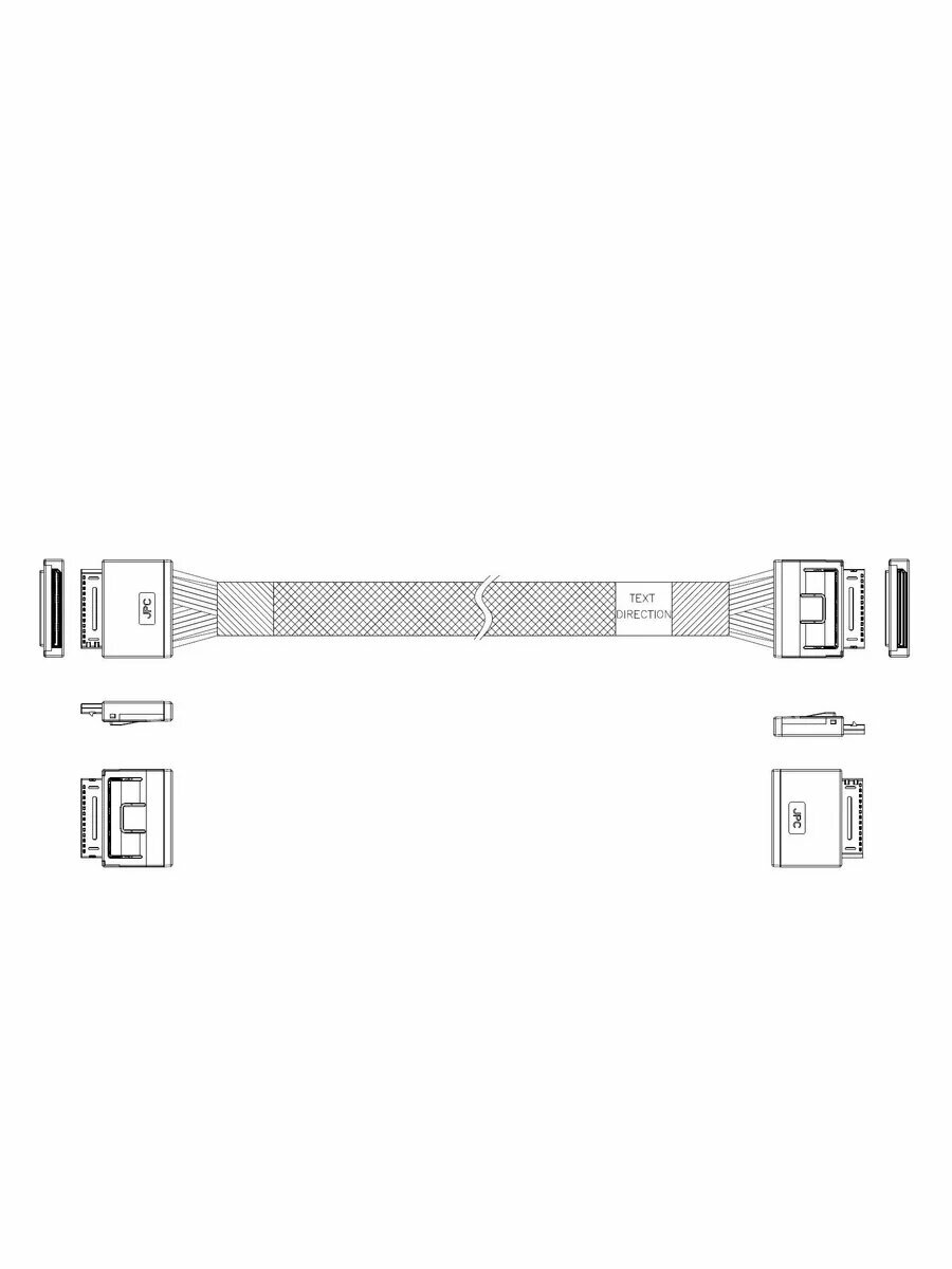 Кабель P5200DR01000-1