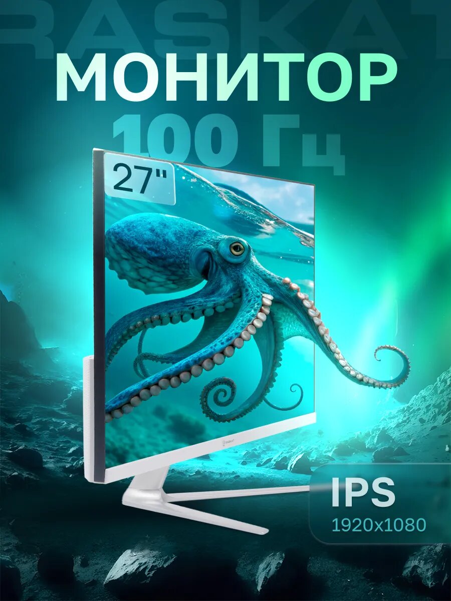 27" Монитор I27F10DAW, IPS, 1920x1080, 100Гц (I27F10DAW)