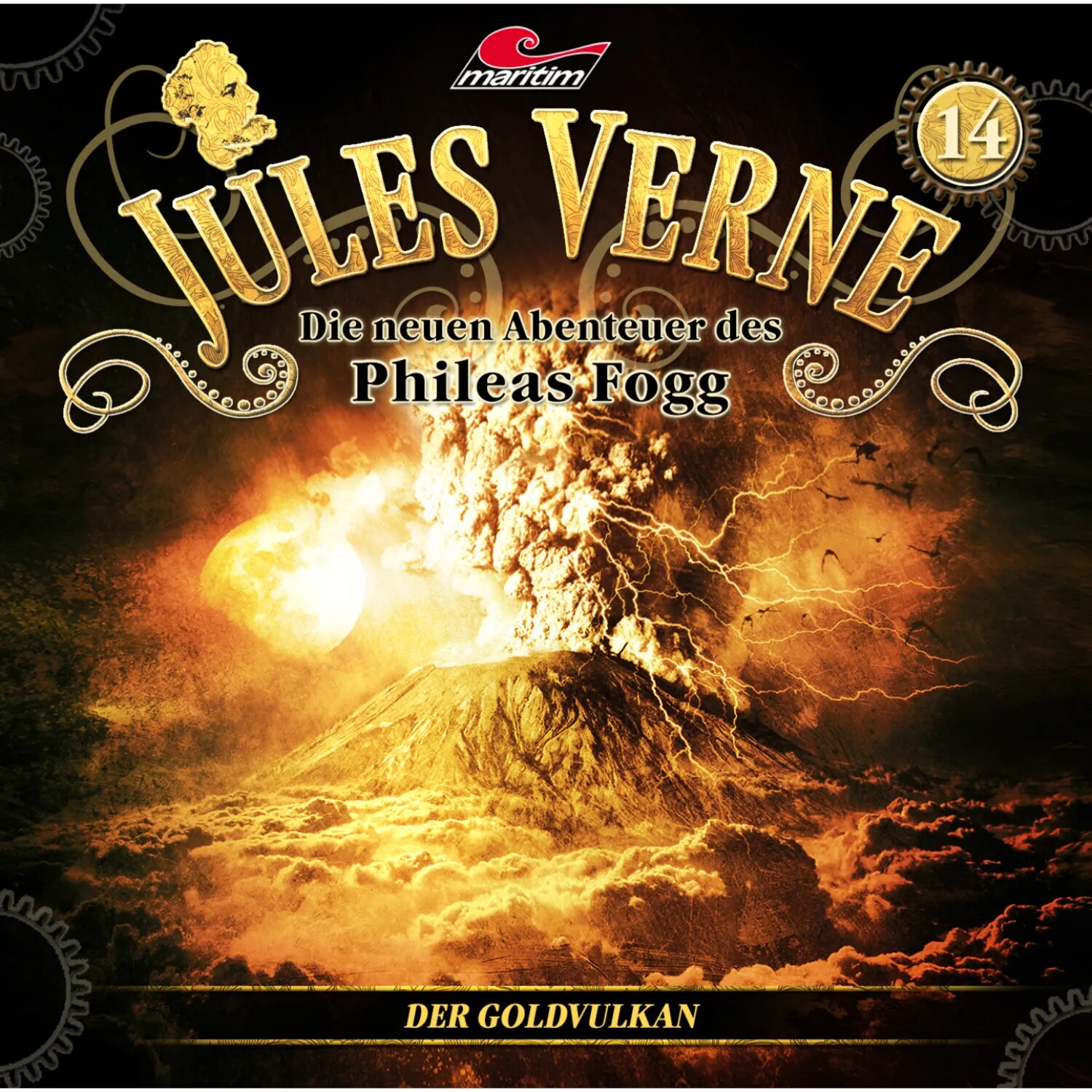 Jules Verne, Die neuen Abenteuer des Phileas Fogg, Folge 14: Der Goldvulkan [Аудиокнига]