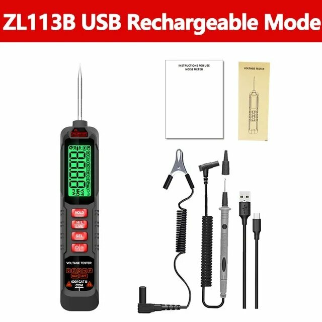 ZL113B USB Мультиметр с подзарядкой