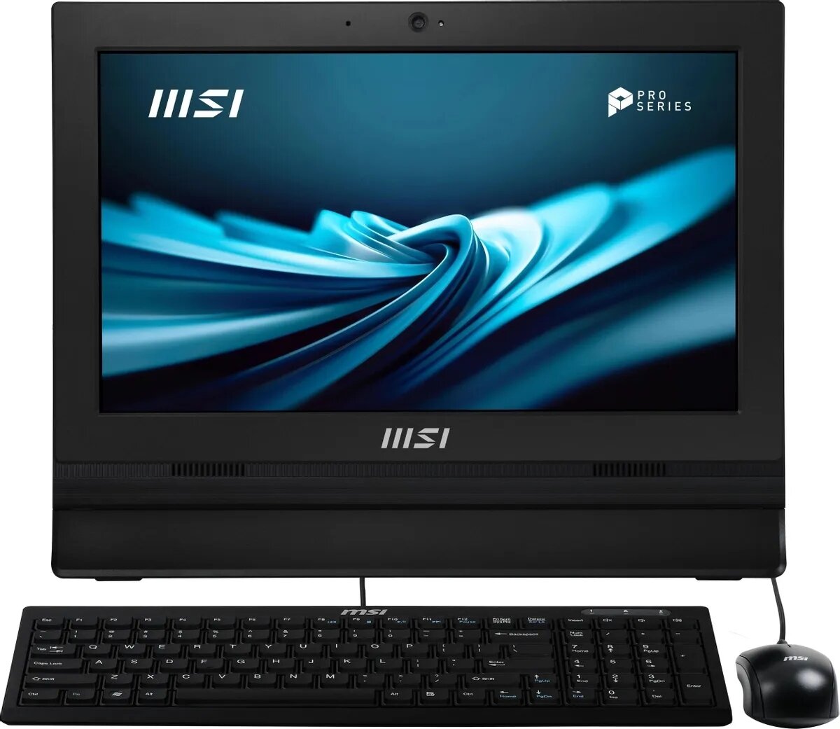 Моноблок MSI Pro AP162T ADL-016XRU 15.6\ Full HD Touch N100 (0.8) 8Gb SSD 512Gb UHDG CR без ОС 2xGbitEth WiFi BT 65W клавиатура мышь Cam черный 1920x1080 (9S6-A60211-049)