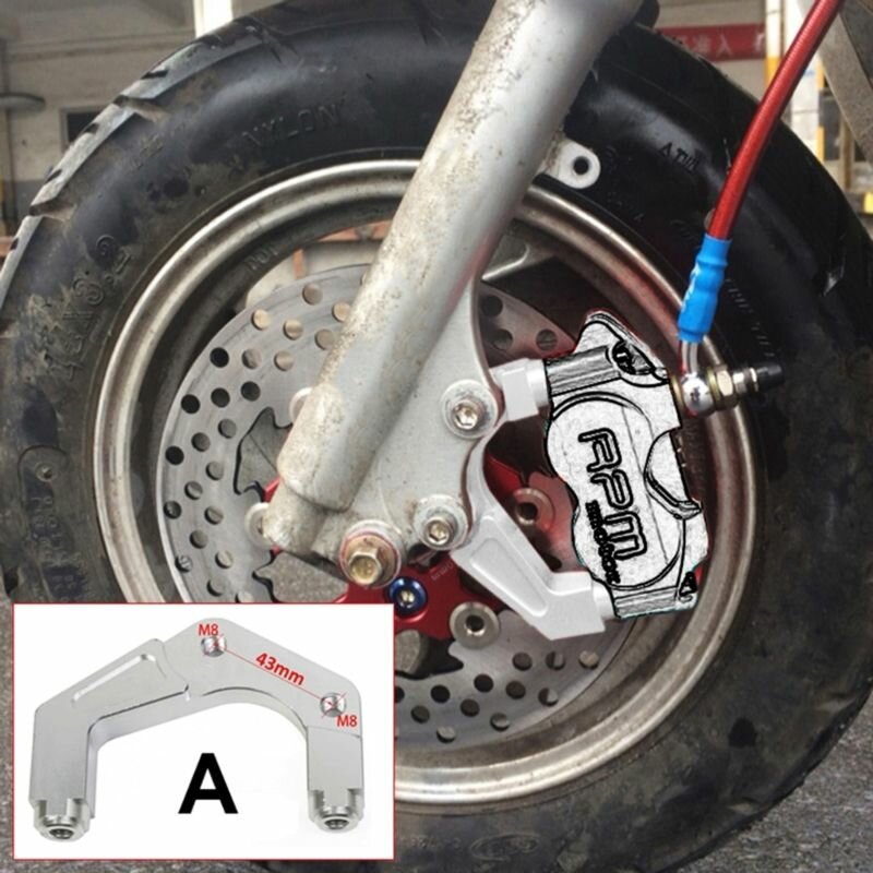 Радиальный Держатель Суппорта Тормозного Мотоцикла для Jog Force Adelin Adl01 200 мм/220 мм Дисковый Тормозной Суппорт