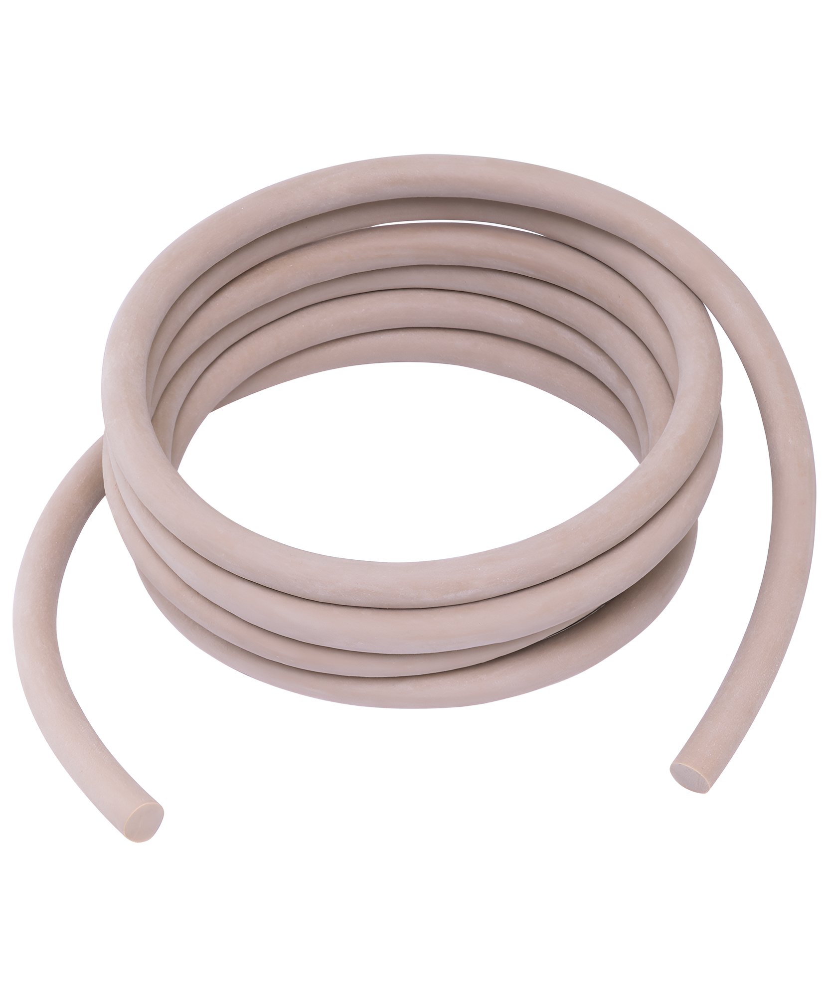 Эспандер силовой Basefit, шнур резиновый, 5 м, D=12 мм, бежевый