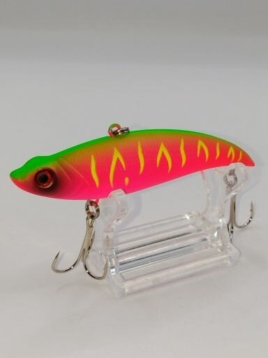 Воблер Smith Bay Blue 90мм, 28гр, тонущий, виб, для ловли щуки, окуня, судака