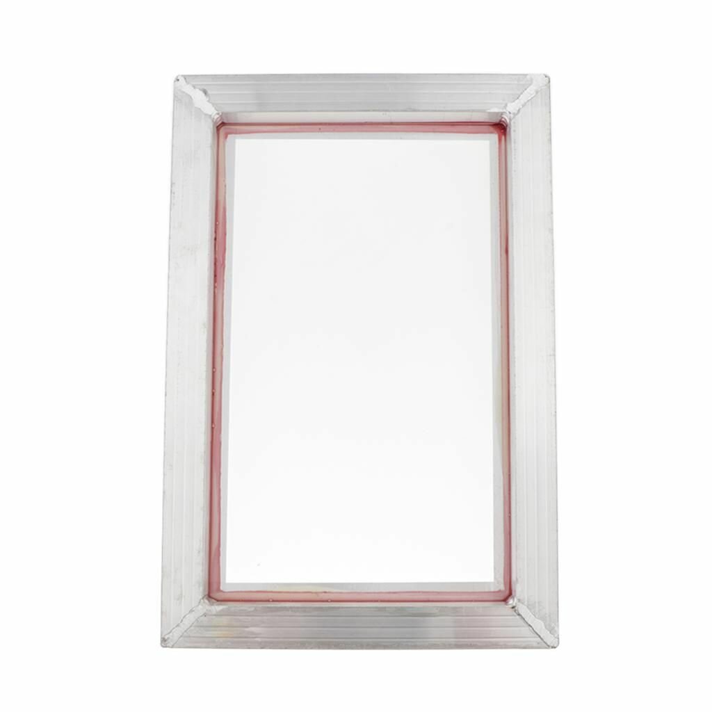 Трафаретная рама алюминиевая 20х25 см с сеткой 90Т для шелкографии, легкая и прочная