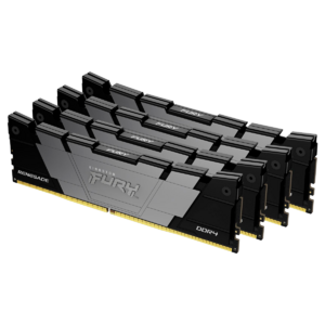Оперативная память Kingston Память оперативная/ Kingston 128GB3200MT/s DDR4 CL16DIMM (Kit of4)FURYRenegadeBlack