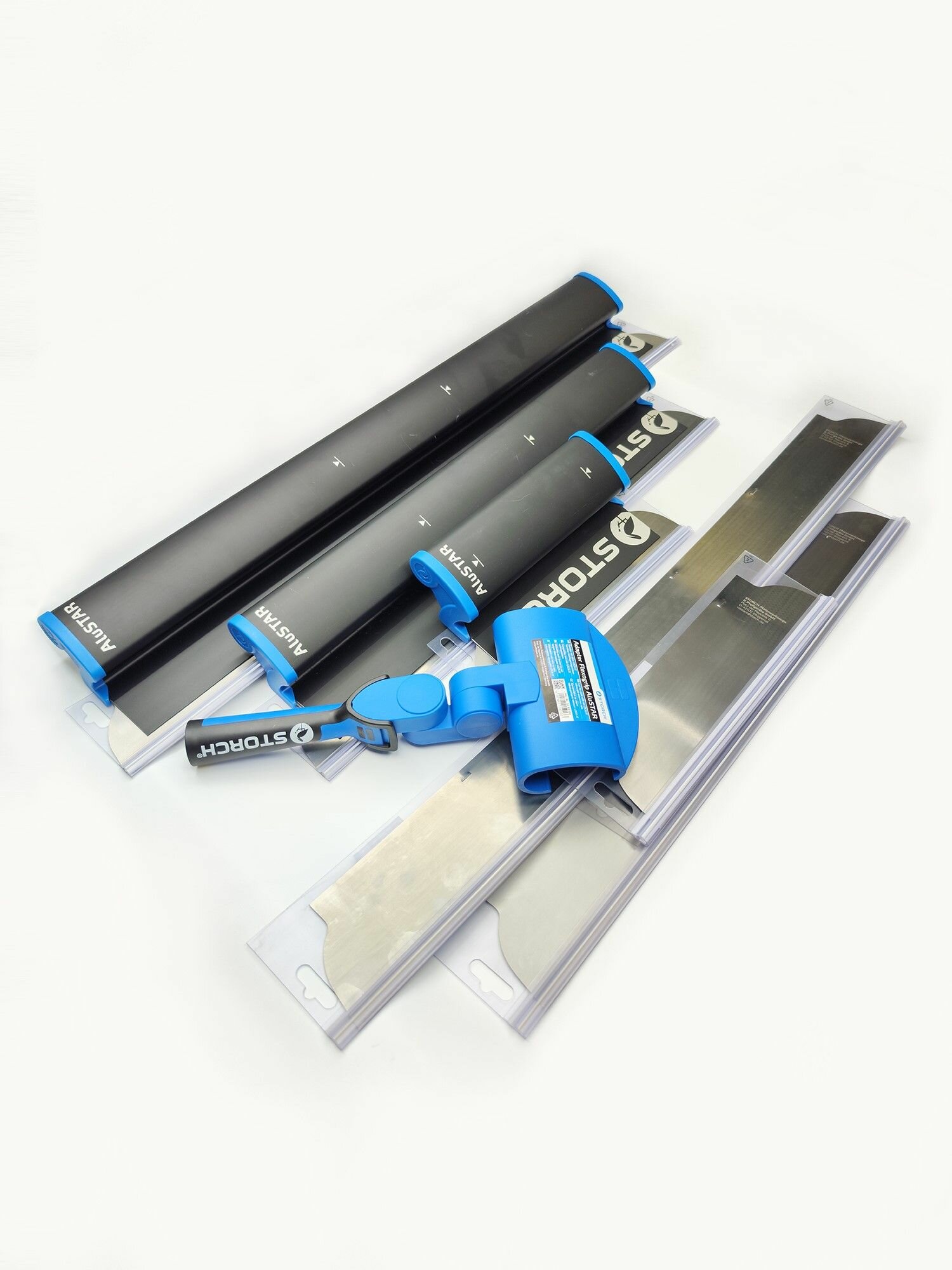 Набор черных шпателей Storch Flexogrip Alustar 326101 (280/780мм)