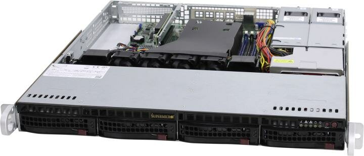 Никс sS6000/1U Z0971641 Xeon E 2224/32 ГБ/2 x 2 Тб HDD/Aspeed AST2500