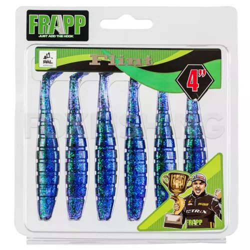 Силиконовая приманка Frapp Flint 4 10см. 6шт. вес: 7гр. #31