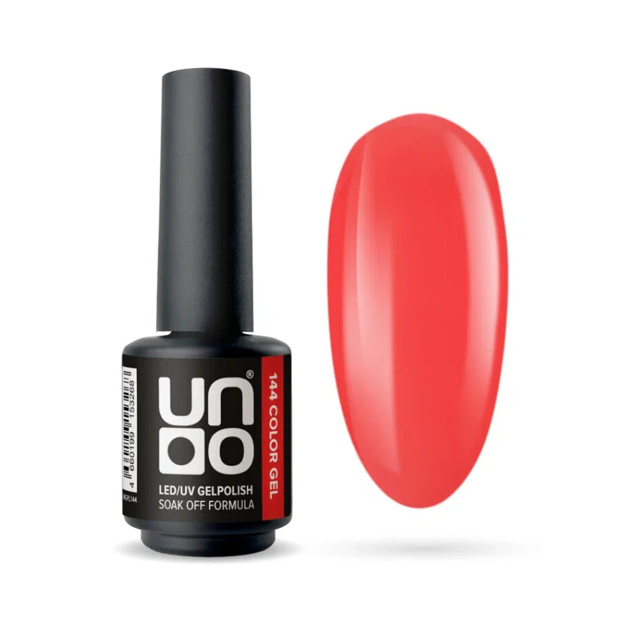 UNO, Гель-лак №144 Ягодный пудинг - Berry Pudding, 8 г