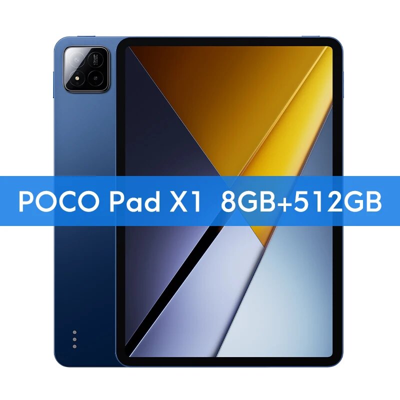 Планшет Poco Pad X1, 11", 8/512ГБ, Wi-Fi, Android