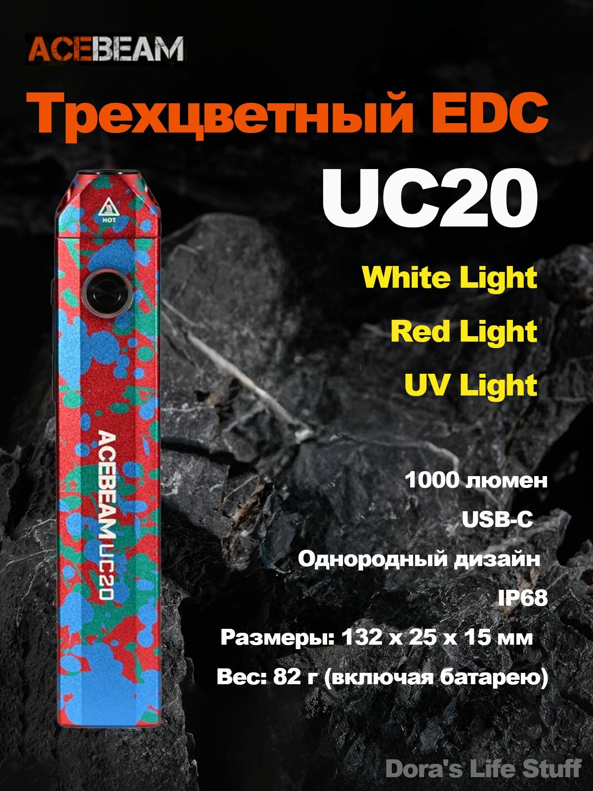 Acebeam Фонарь-прожектор