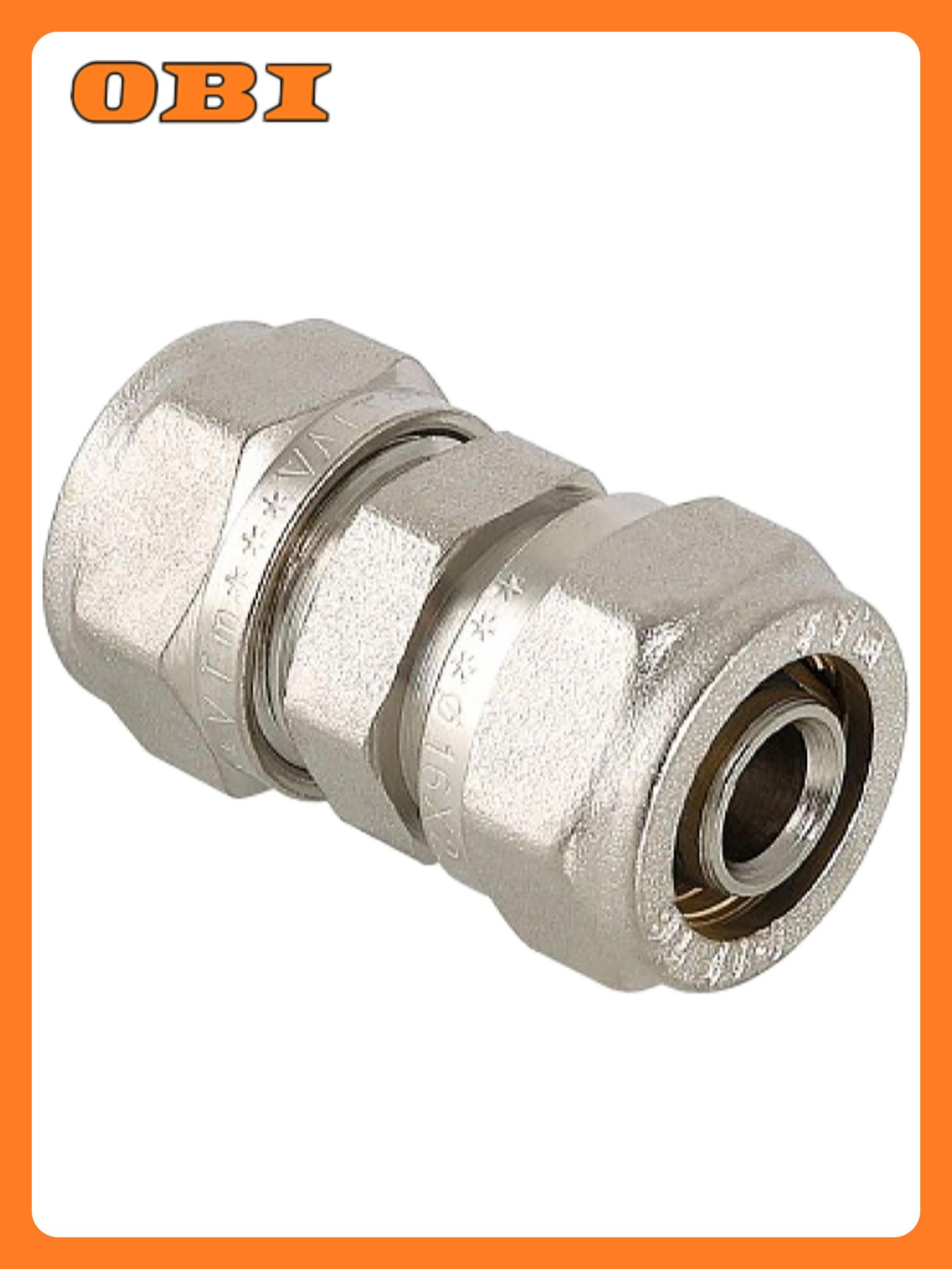 Подставка для пионов VALTEC, латунь, никелированная, 20x16 мм