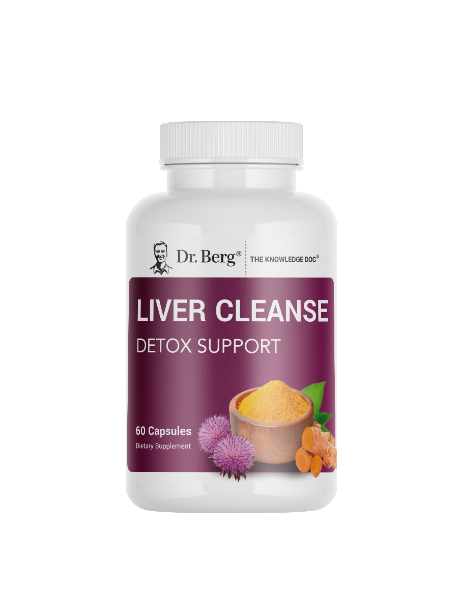 Dr.Berg Liver Cleanse Detox, капсулы, поддержка печени, 60 шт