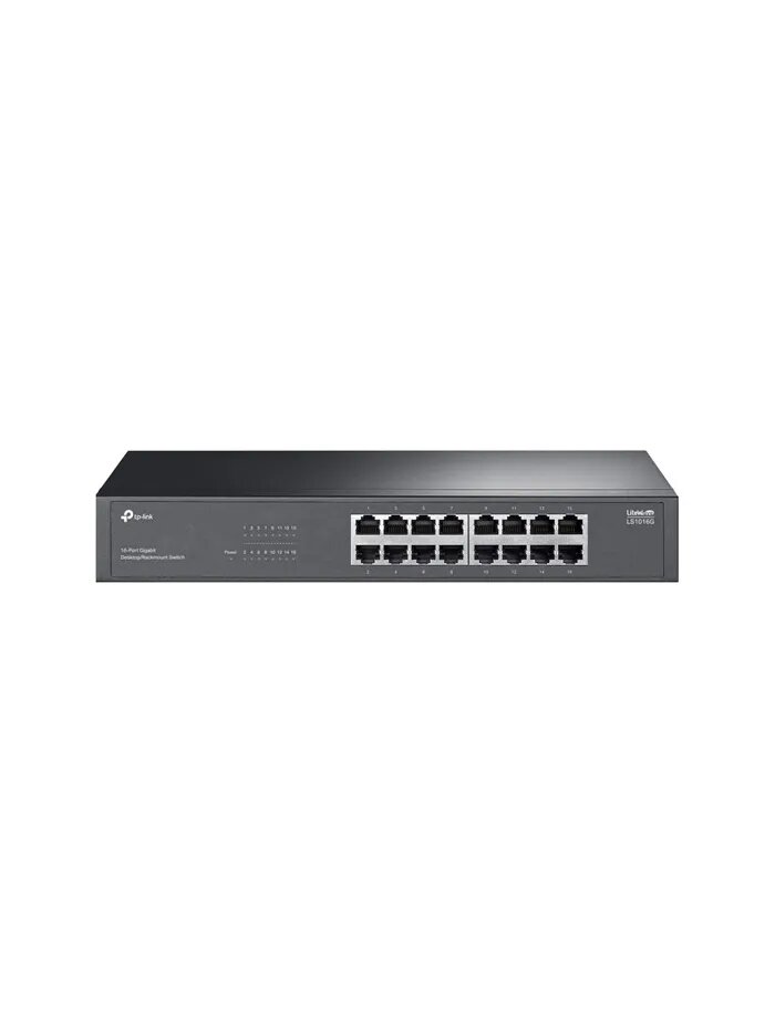 Коммутатор TP-LINK LS1016G 16-Port Gigabit Desktop/Rackmount Switch