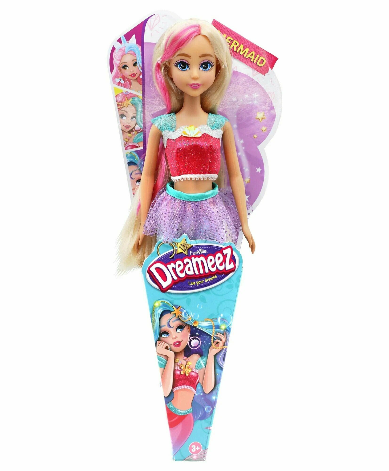 Кукла Dreameez Русалка в ассортименте 29 см FV81039 1 штука 3+