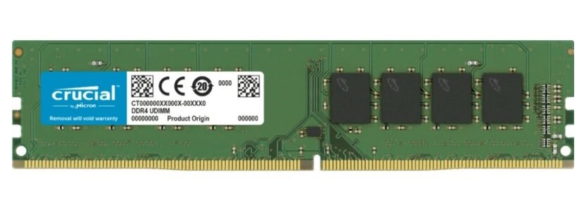 Модуль памяти DDR4 8Gb 3200MHz Crucial CB8GU3200 Basics UDIMM