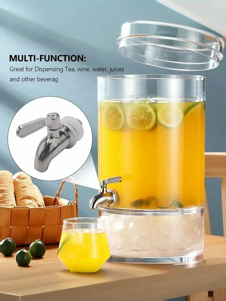 Кран из нержавеющей стали, специальный кран для стеклянной бутылки вина, винной бочки, выпускной клапан