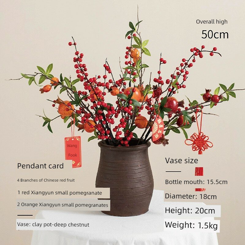 Керамические горшки в деревенском стиле, глиняные цветочные горшки в античном стиле, керамические вазы, украшения в