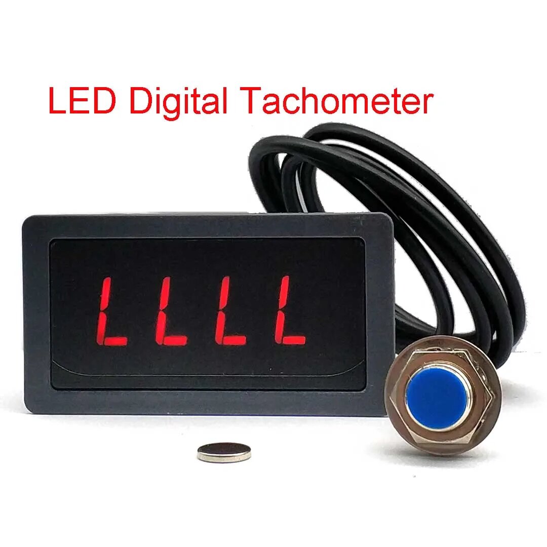 LED Digital Тахометр для двигателя, Цвет: Digital Tachometer