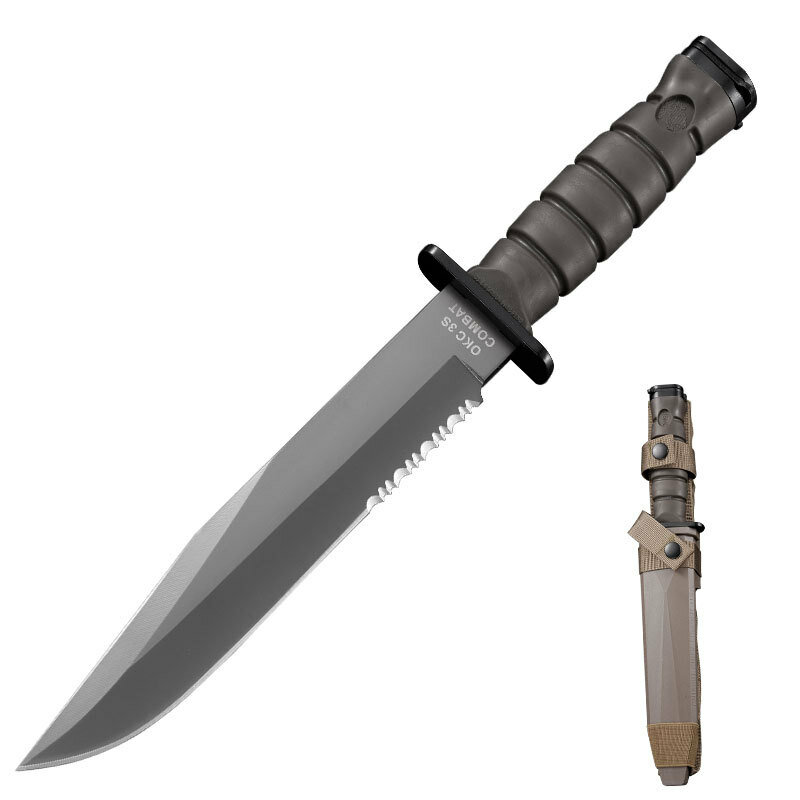 Нож Ontario M10 Outdoor Knife, коллекционное издание, нож для выживания в дикой природе, цельнометаллический обеденный нож, альпинистский нож с фиксированным лезвием.