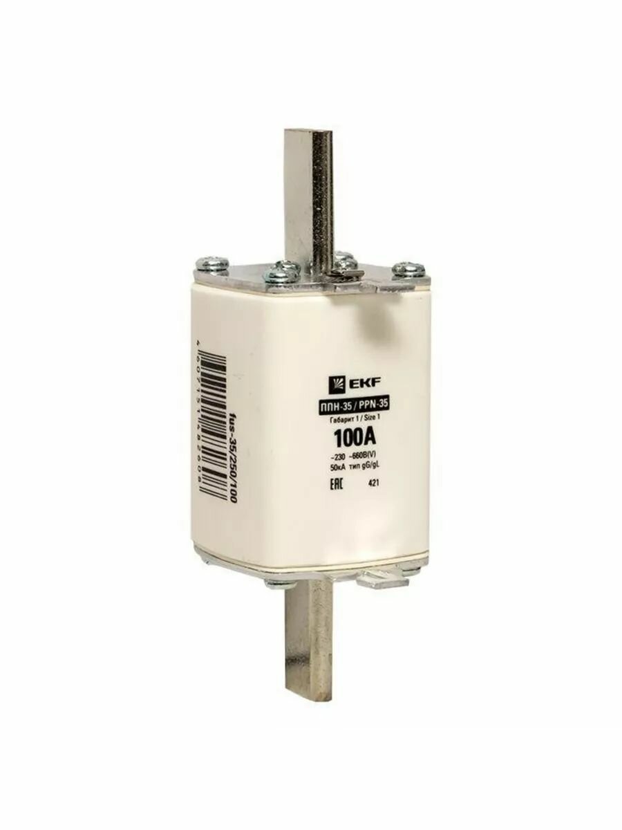 Плавкая вставка ППН-37 400/250А габарит 2 код. fus-37/400/250 EKF