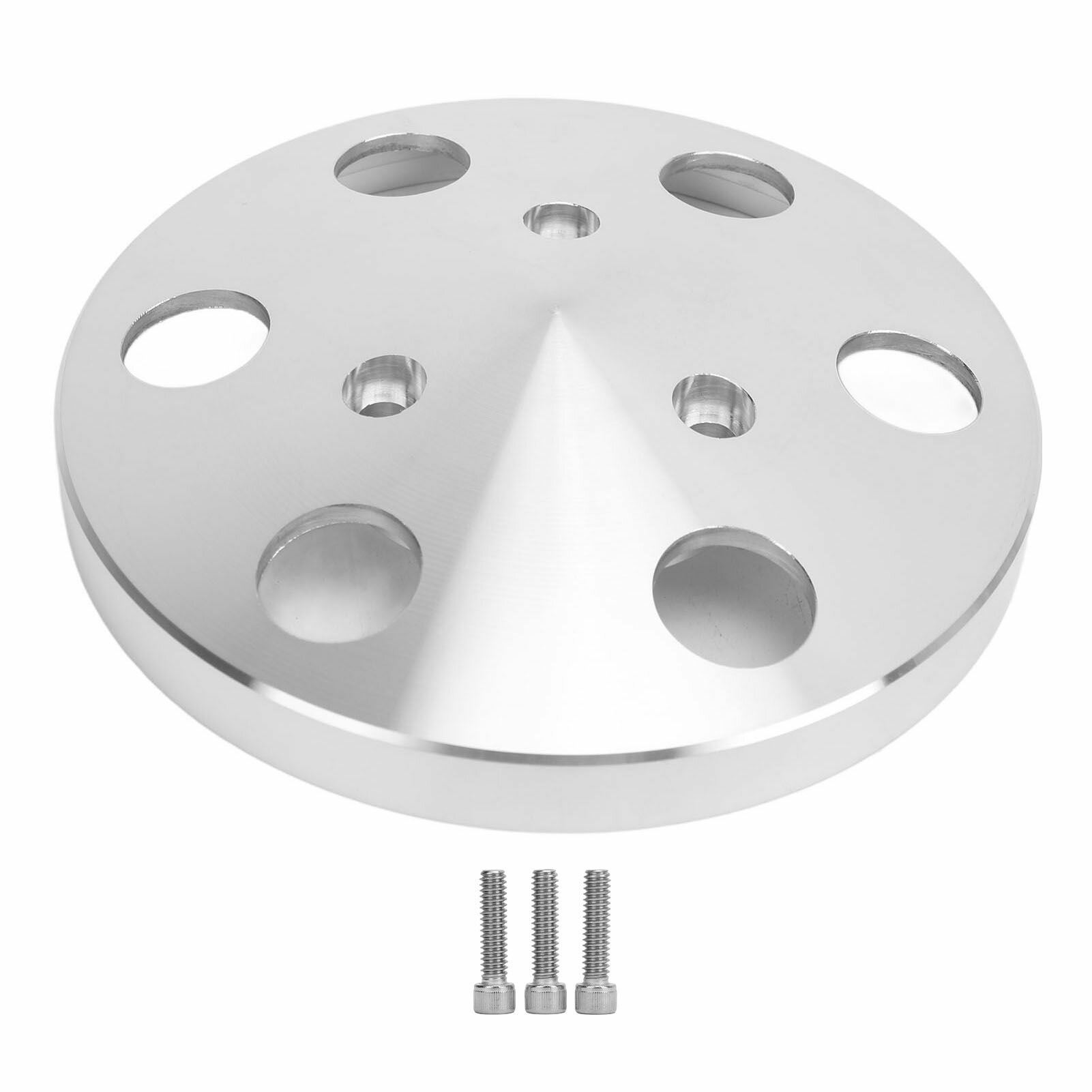 Крышка муфты компрессора Sanden SD5, серебро