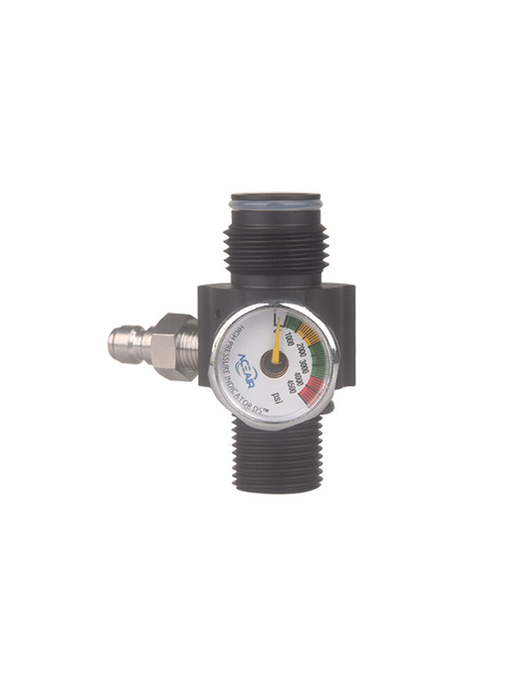 Пейнтбольный регулятор давления PCP M18 * 1.5 с регулируемой выходной мощностью 0-2500 фунтов на квадратный дюйм