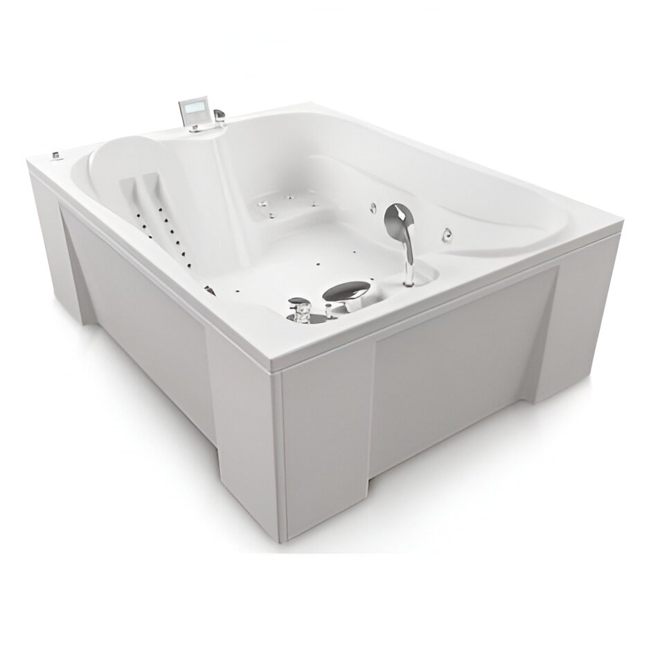 Панель к ванне Токио 190х150 (по длинной стороне) Aqatika, белая, высота 63