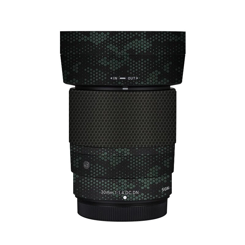 Сигма 30 мм f/1.4 Объектив для Fujifilm X-Маунт, Гусеничный Чешуйчатый Зеленый Отделка, Вдохновленный Природой,