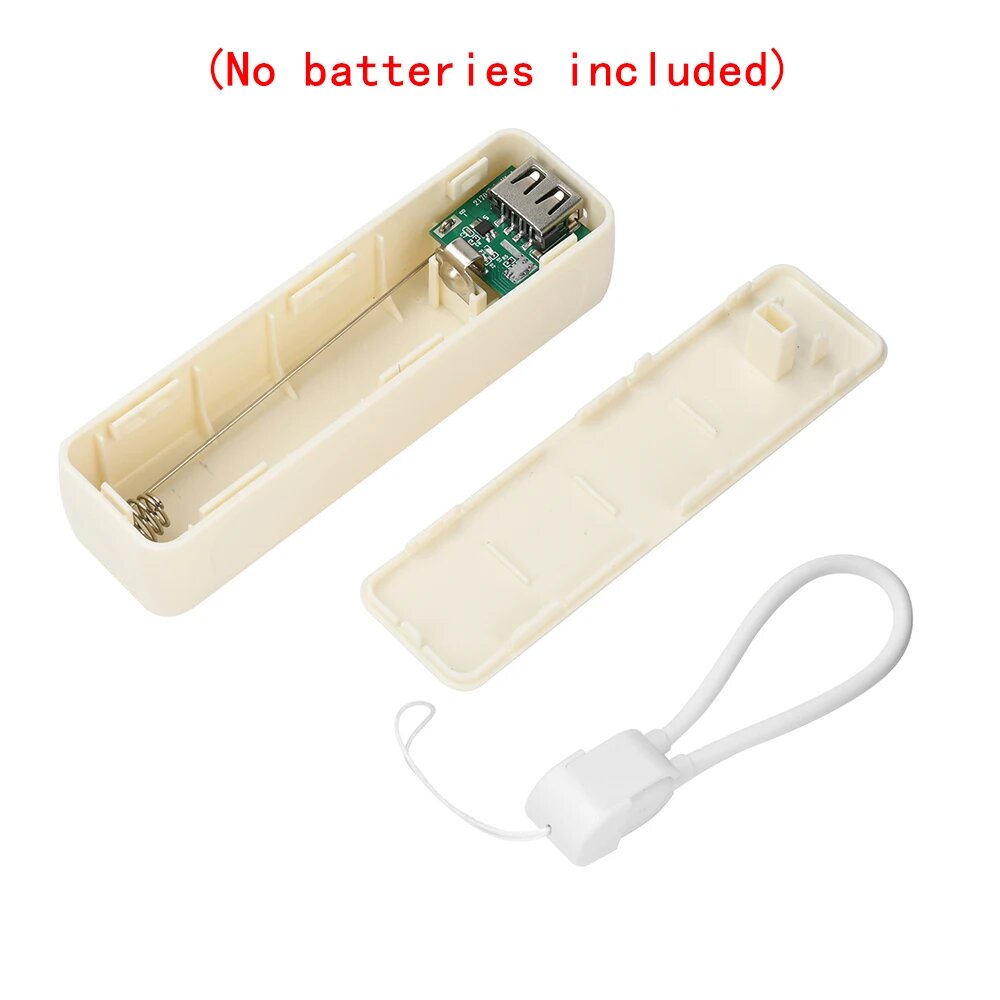 Power Bank Case для аккумулятора 21700, White