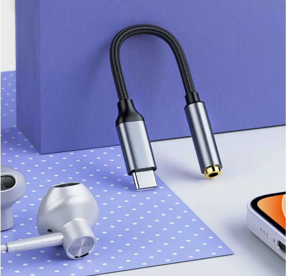 DUTRIEUX USB Type-C 3.5 мм адаптер, 2 шт.
