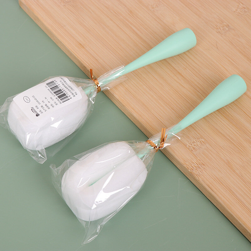 Щетка-губка с длинной ручкой для чистки бутылок и термосов, многофункциональная чистящая щетка, трансграничная доставка